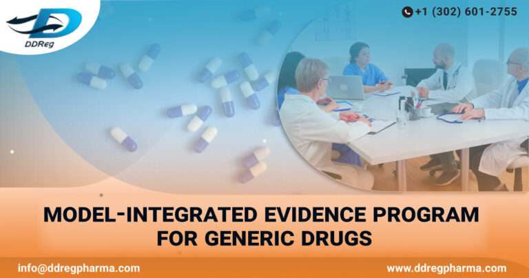 Model-Integrated Evidence Program for Generic Drugs - DDReg pharma