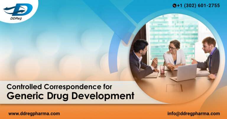 Controlled Correspondence for Generic Drug Development - DDReg pharma